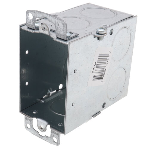 CY-3/4 - Steel City CY-3/4 - 3-1/2" Deep Gangable Switch Box w/ Flush ...