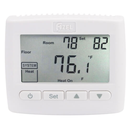 Azel Technologies D-508F Digital Non-Programmable Heat Only Thermostat - SupplyHouse.com