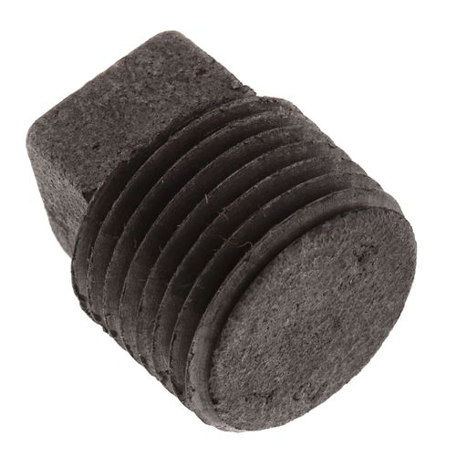 D.BSP - Ward D.BSP - 1/2" Black Steel Square Head Solid Core Plug