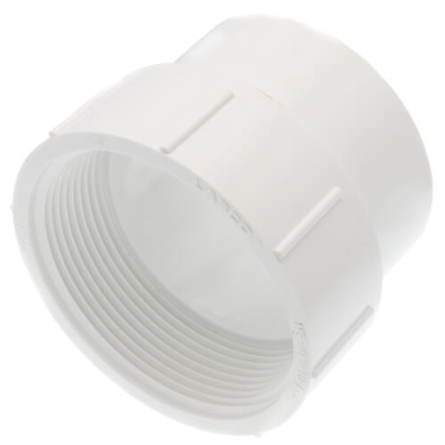 D105030 - Lasco D105030 - 3" PVC DWV Fitting Cleanout Adapter