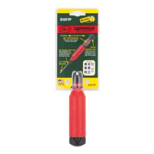 D151TP - LH Dottie D151TP - 15-in-1 TamperProof Screwdriver w ...