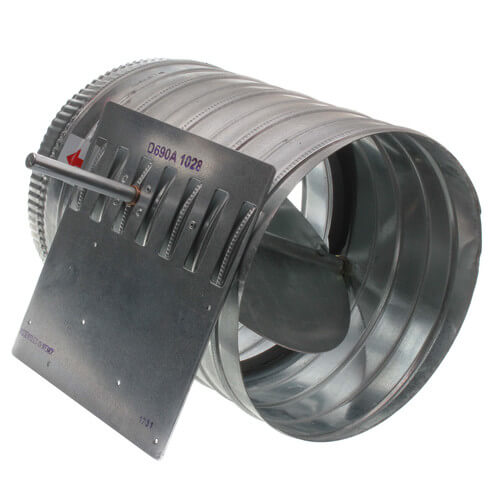 D690A1028 - Honeywell D690A1028 - 10" Single Blade Round Damper