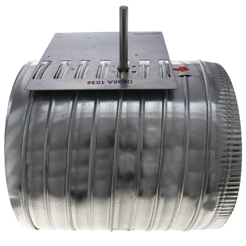 D690A1036 - Honeywell D690A1036 - 12" Single Blade Round Damper
