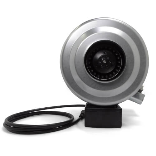 DBF4XL - Fantech DBF4XL - DBF4XL Duct Booster Fan (Metal) w/ Cord