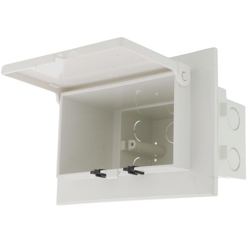 DBHB1W - Arlington DBHB1W - White Siding Box w/ Cover for New Brick ...