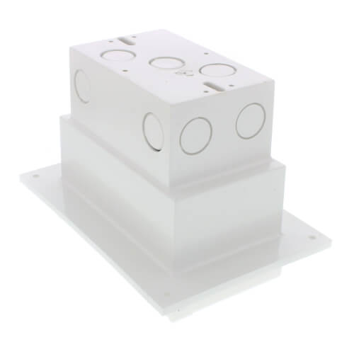 DBHR1W - Arlington DBHR1W - White Weatherproof Low Profile InBox for Flat Surfaces (Retrofit)