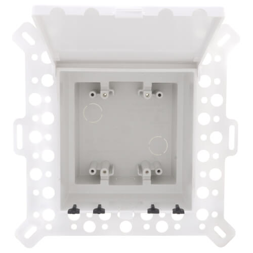 DBVM2W - Arlington DBVM2W - White InBox 2-Gang Recessed Electrical Box ...