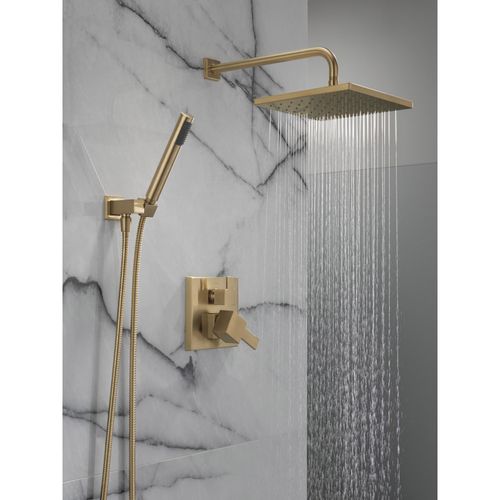 342701-CZ - Delta 342701-CZ - Monitor 14 Series Shower w/ Square ...