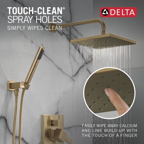 342701-CZ - Delta 342701-CZ - Monitor 14 Series Shower w/ Square ...