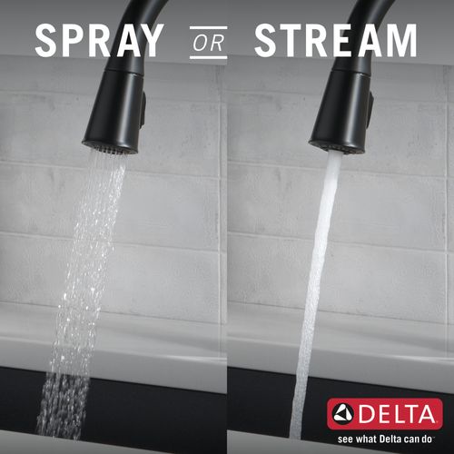 9110-BL-DST - Delta 9110-BL-DST - Westville Single Handle Pulldown ...