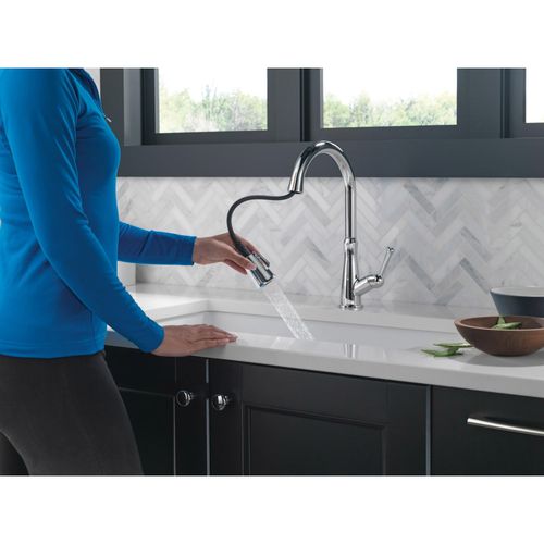9110-DST - Delta 9110-DST - Westville Single Handle Pull-Down Kitchen ...