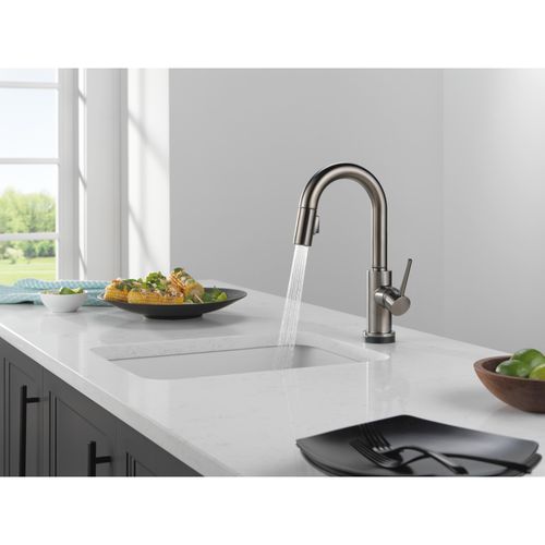 9959T-KS-DST - Delta 9959T-KS-DST - Trinsic 1-Handle Pull-Down Bar/Prep ...