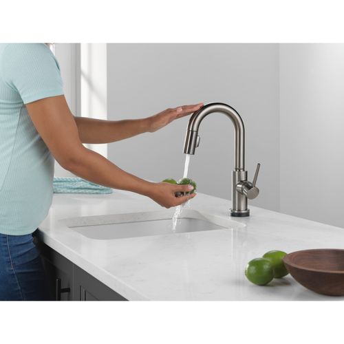 9959T-KS-DST - Delta 9959T-KS-DST - Trinsic 1-Handle Pull-Down Bar/Prep ...