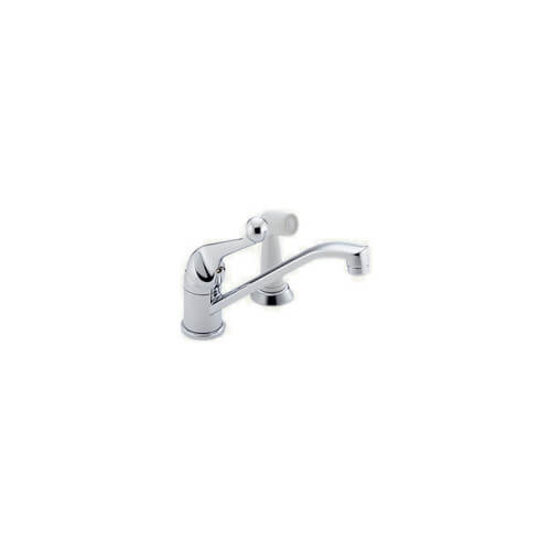 175-WF - Delta 175-WF - Single Handle Kitchen Faucet with Spray - Chrome