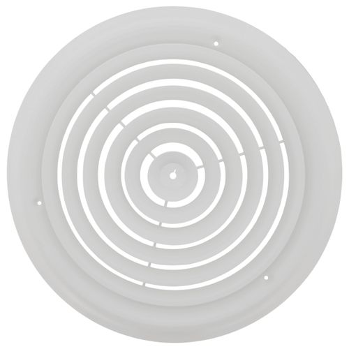 DF3W-14 - Bluefin DF3W-14 - 14" (Wall Opening Size) Round Ceiling Diffuser (White)