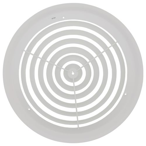 DF3W-14 - Bluefin DF3W-14 - 14" (Wall Opening Size) Round Ceiling Diffuser (White)