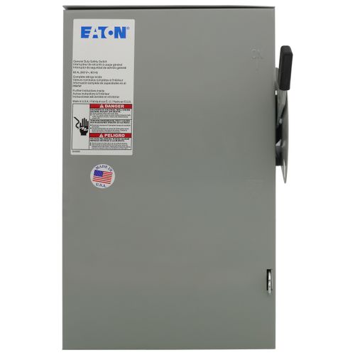 DG322NRB - Eaton DG322NRB - Three Phase Fusible Disconnect Switch, 60A ...