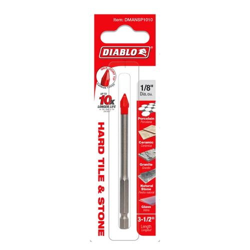 DMANSP1030 - Diablo Tools DMANSP1030 - 1/4" Hard Tile & Stone Carbide ...