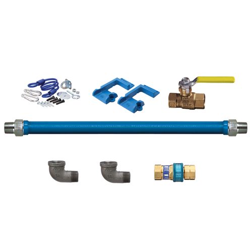 0241546 - Dormont 0241546 - 3/4" x 48" Deluxe Posi-set Gas Hos, 1675KIT48PS