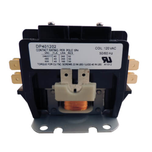 DP401202 - Supco DP401202 - 2 Pole Definite Purpose Contactor w/ Box ...