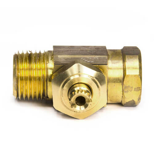 DRS83-R - Brasscraft DRS83-R - 1/2" FIP x 1/2" MIP Integral Shut-Off Stop Less Lock Shield ...