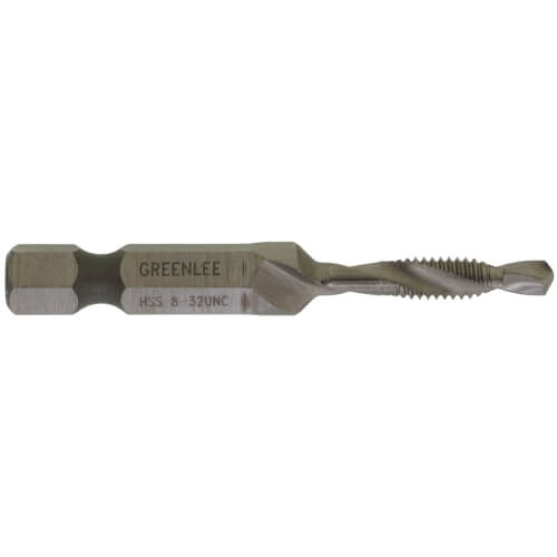 DTAP8-32 - Greenlee DTAP8-32 - Drill/Tap Bit, 8-32 NC