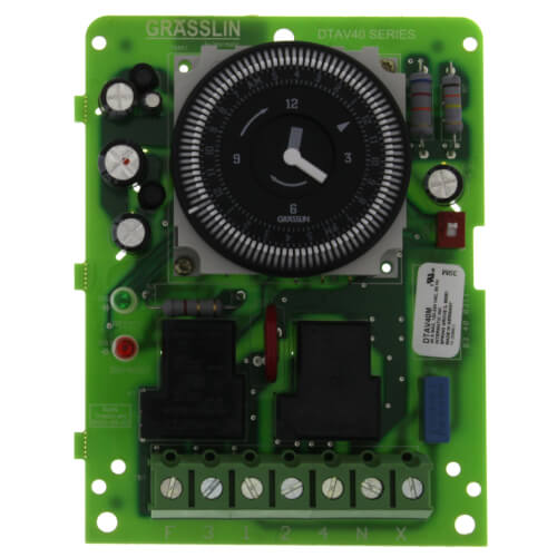 DTAV40M - Intermatic DTAV40M - Auto-Voltage Defrost Timer, 2 HP (120-240V)