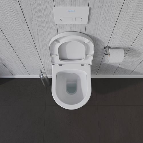25300900921 - Duravit 25300900921 - Me By Starck Wall-mounted Toilet ...