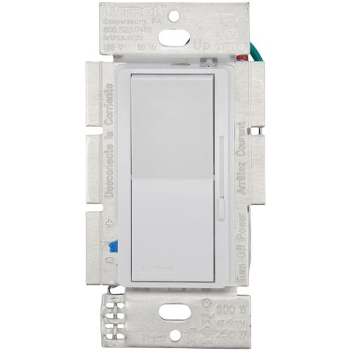 DVCL-253P-WH - Lutron DVCL-253P-WH - Diva LED+ Dimmer Switch, 250W LED ...