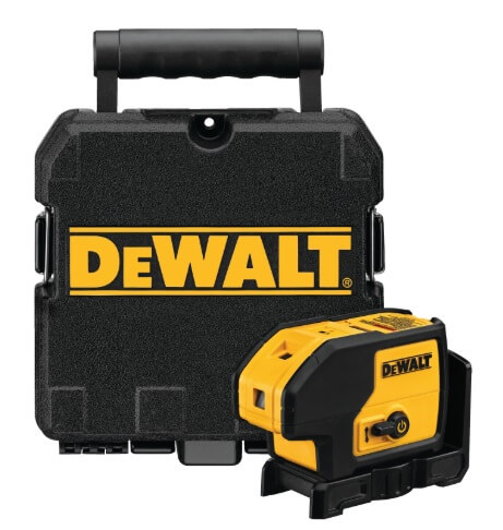 DW083K - Dewalt DW083K - 100 ft. Red Self-Leveling 3-Spot Laser Level w ...