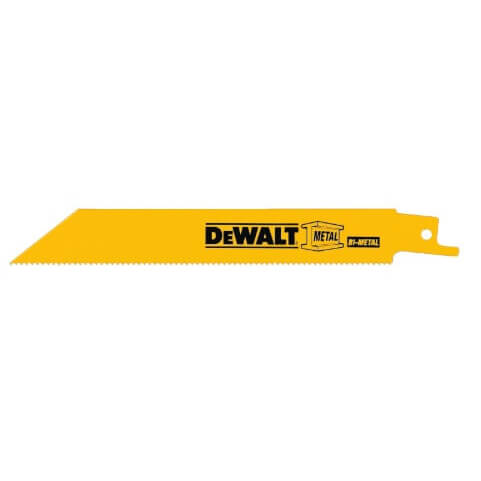 DW4811B - Dewalt DW4811B - 6" 18 TPI Straight Back Bi Metal ...