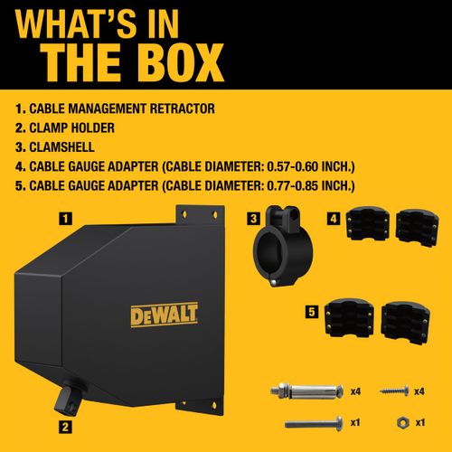 DXPAEV55CMR - Dewalt DXPAEV55CMR - Universal Electric Vehicle Charger ...