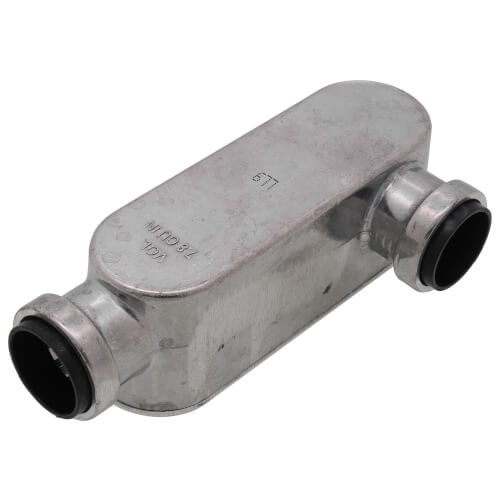 E-LR-075W - Southwire E-LR-075W - 3/4" EMT Push Install Type-LR Conduit Body