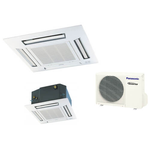 E12RB4U - Panasonic E12RB4U - 13,600 BTU, 18 SEER 4-Way Mini-Split ...