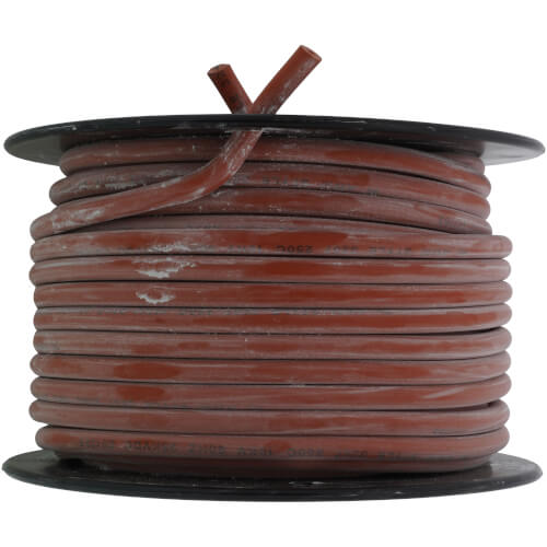 E63-100 - Auburn E63-100 - Red Silicone Ignition Cable 100' Roll, E63-100