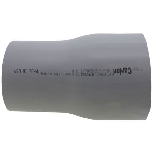 E952RP - Carlon E952RP - 6" x 5" PVC Sch. 40 Swedge Reducer (M x M)