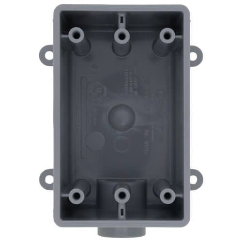 E9801DN - Carlon E9801DN - 1-Gang 1/2" FDE Deep Weatherproof Box