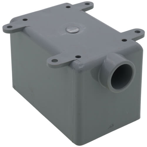 E9801DN - Carlon E9801DN - 1-Gang 1/2" FDE Deep Weatherproof Box