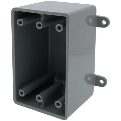 E9801DN - Carlon E9801DN - 1-Gang 1/2" FDE Deep Weatherproof Box