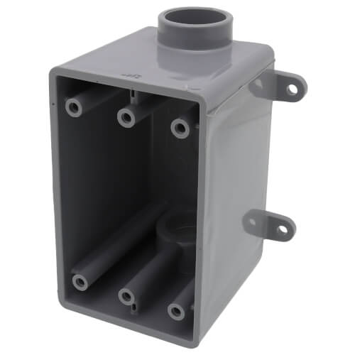 E9811EN - Carlon E9811EN - 1-Gang 3/4" FDC Deep Weatherproof Box, 25 CU ...