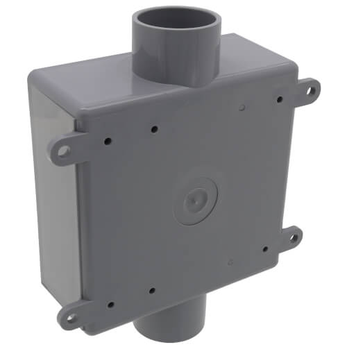 E9812F - Carlon E9812F - 2-Gang 1" 2FSC Weatherproof Box (Gray)