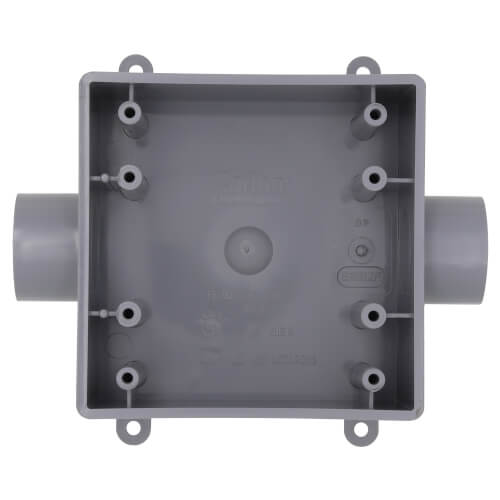 E9812F - Carlon E9812F - 2-Gang 1" 2FSC Weatherproof Box (Gray)