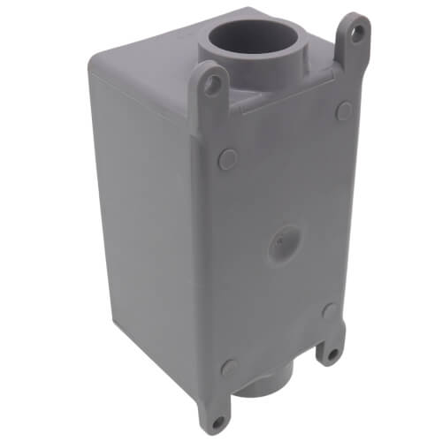 E981EFN - Carlon E981EFN - 1-Gang 3/4" FSC Weatherproof Box (Gray)