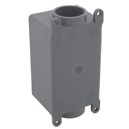 E981FFN - Carlon E981FFN - 1-Gang 1" FSC Weatherproof Box w/ 2 Hubs, 18 ...