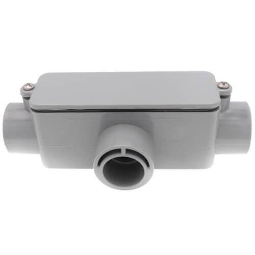 E983E - Carlon E983E - 3/4" T PVC Conduit Body