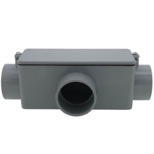 E983H-CAR - Carlon E983H-CAR - 1-1/2" T PVC Conduit Body