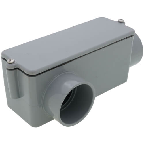 E985H-CAR - Carlon E985H-CAR - 1-1/2" LR PVC Conduit Body