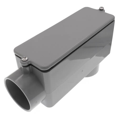 E986H - Carlon E986H - 1-1/2" LB PVC Conduit Body