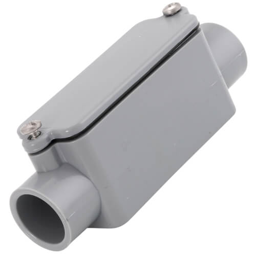 E987D - Carlon E987D - 1/2" C PVC Conduit Body