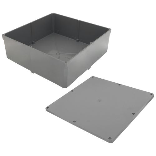 E989UUN - Carlon E989UUN - 12" x 12" x 4" PVC Junction Box